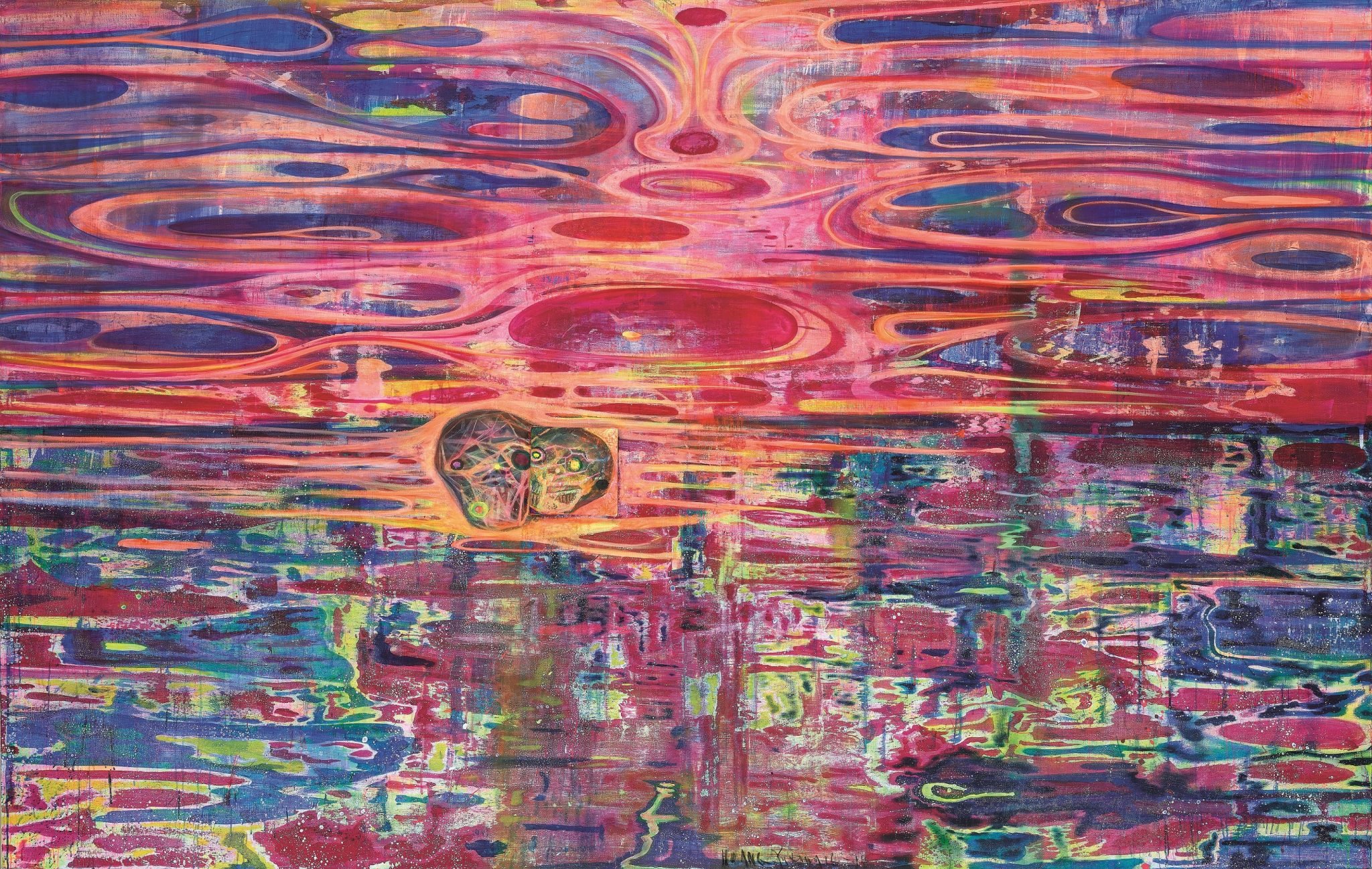 How Huang Yuxing’s Fluorescent Landscapes Are Captivating Collectors Worldwide