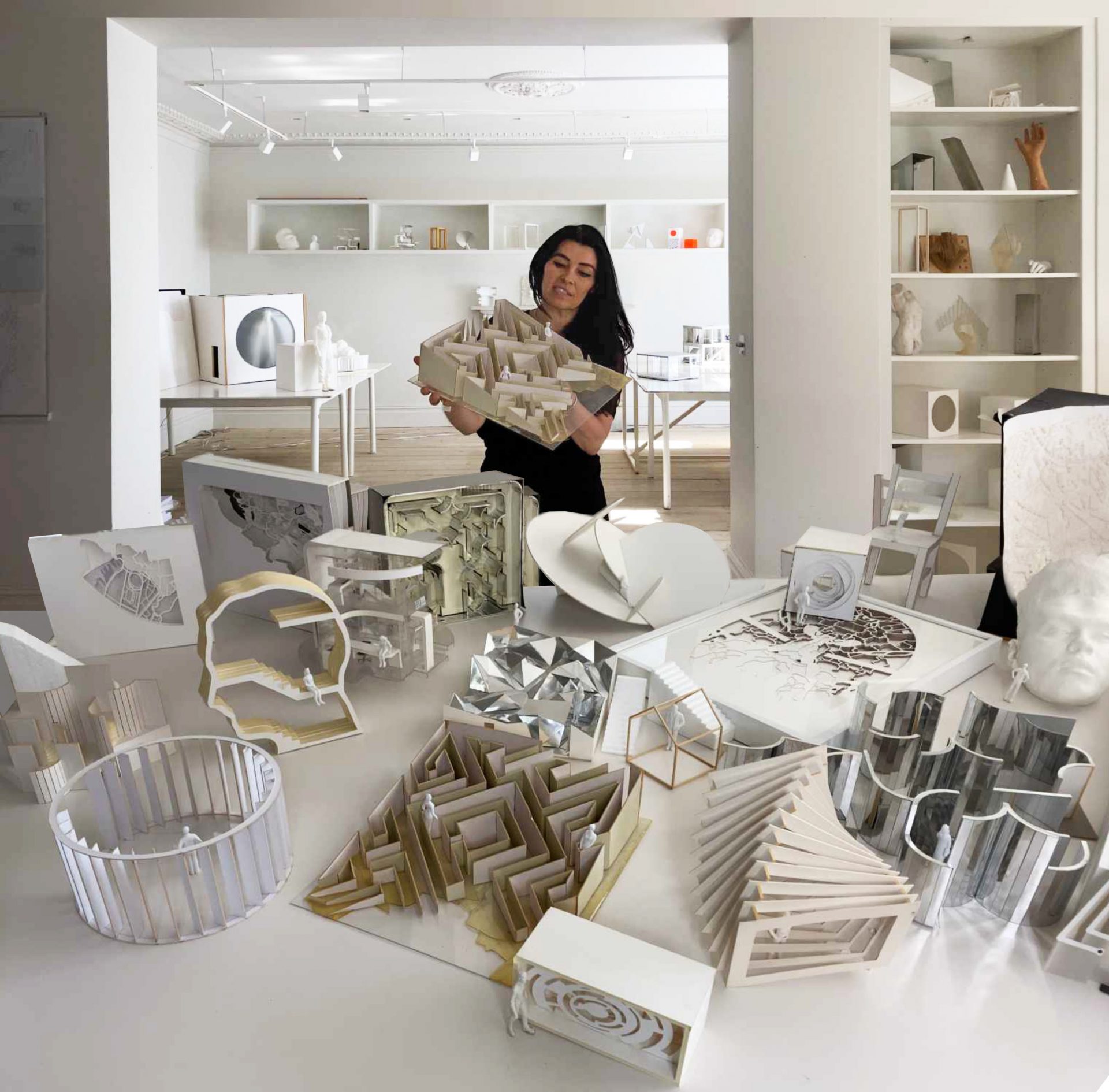 A New Es Devlin Exhibition Reveals the Humble Beginnings of Her Maximalist Visions