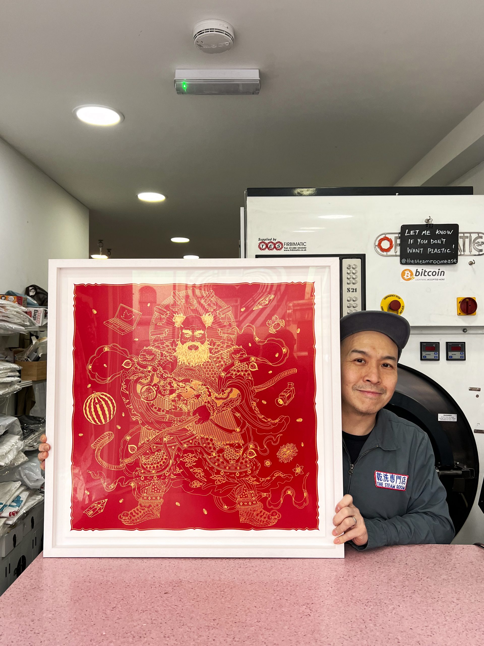 Ai Weiwei Pops Up at a Beloved U.K. Dry Cleaner